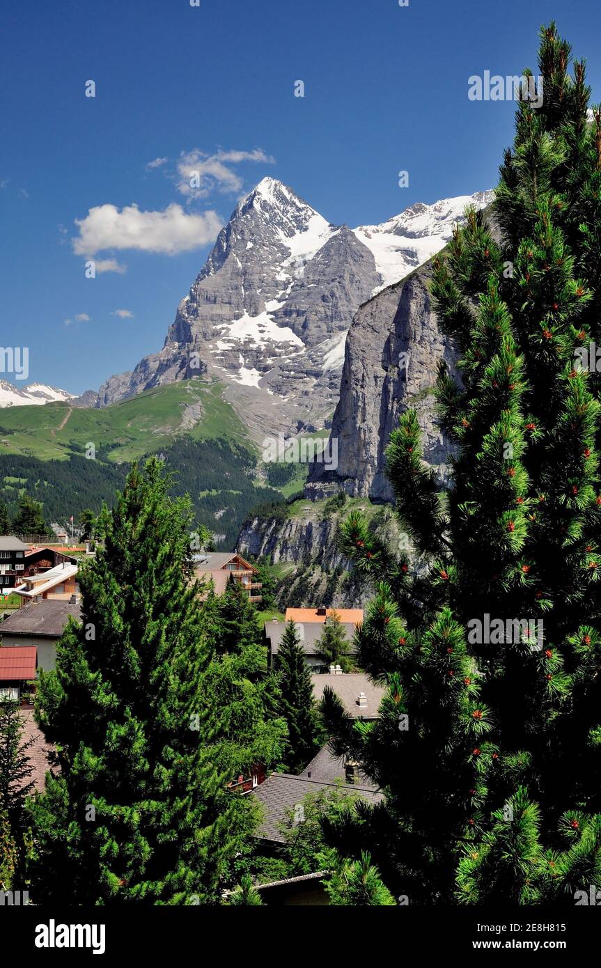 Murren views hi-res stock photography and images - Alamy
