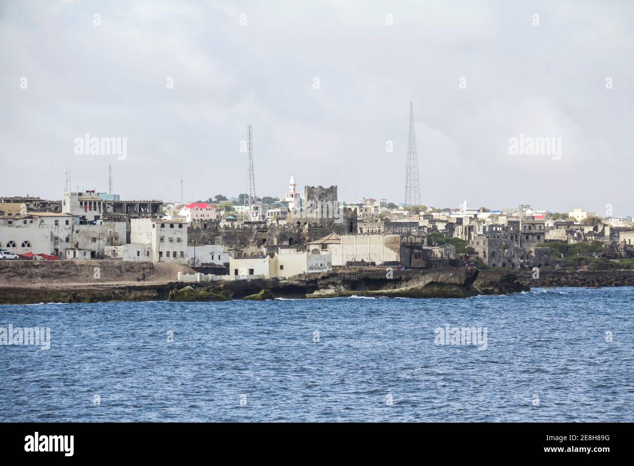 MOGADISHU, SOMALIA : View of Mogadishu, Mogadishu is the capital city ...