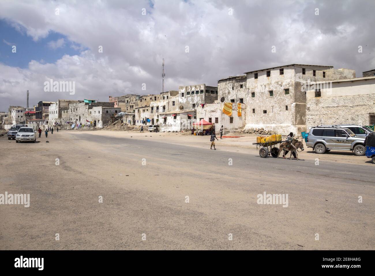 MOGADISHU, SOMALIA : View of Mogadishu, Mogadishu is the capital city ...