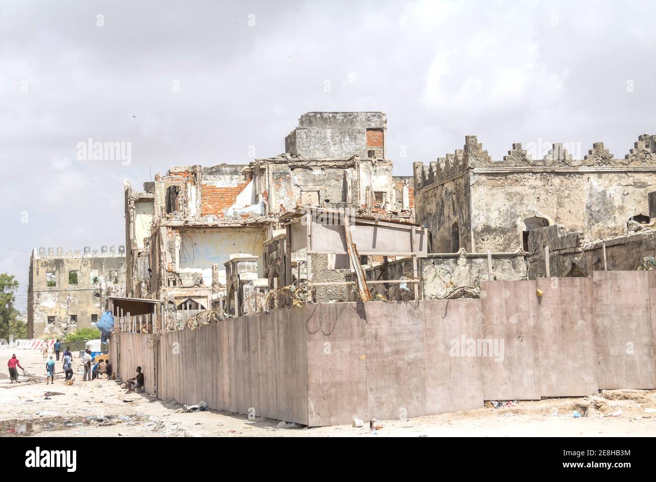 MOGADISHU, SOMALIA : View of Mogadishu, Mogadishu is the capital city ...