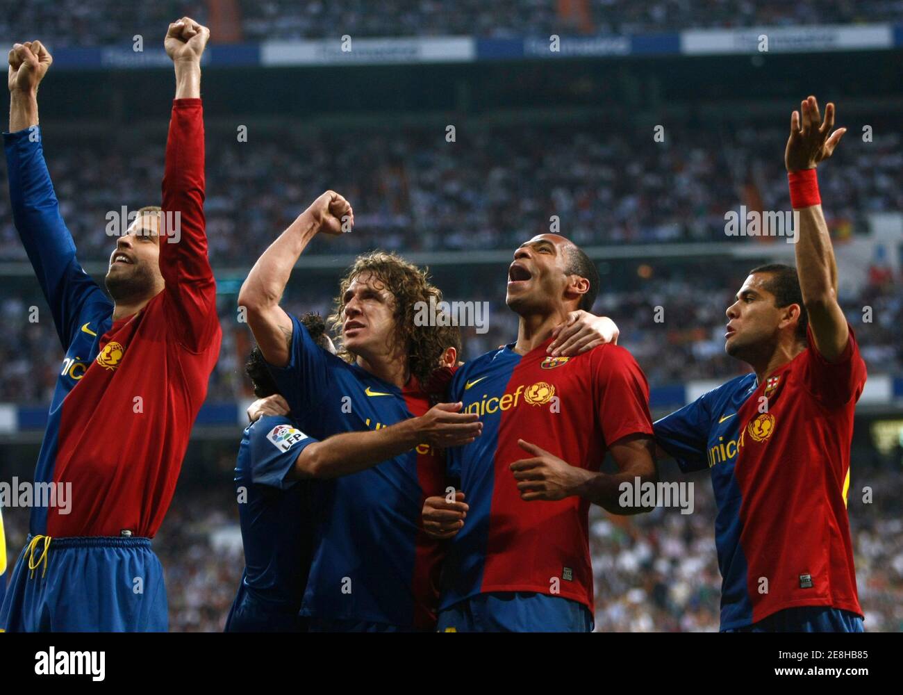 Santiago bernabeu thierry henry hi-res stock photography and images - Alamy