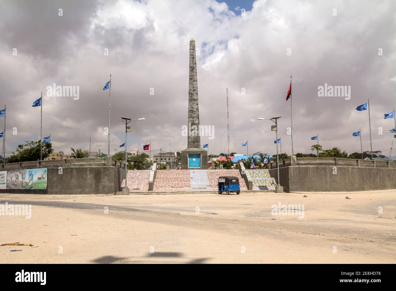 MOGADISHU, SOMALIA : View of Mogadishu, Mogadishu is the capital city ...