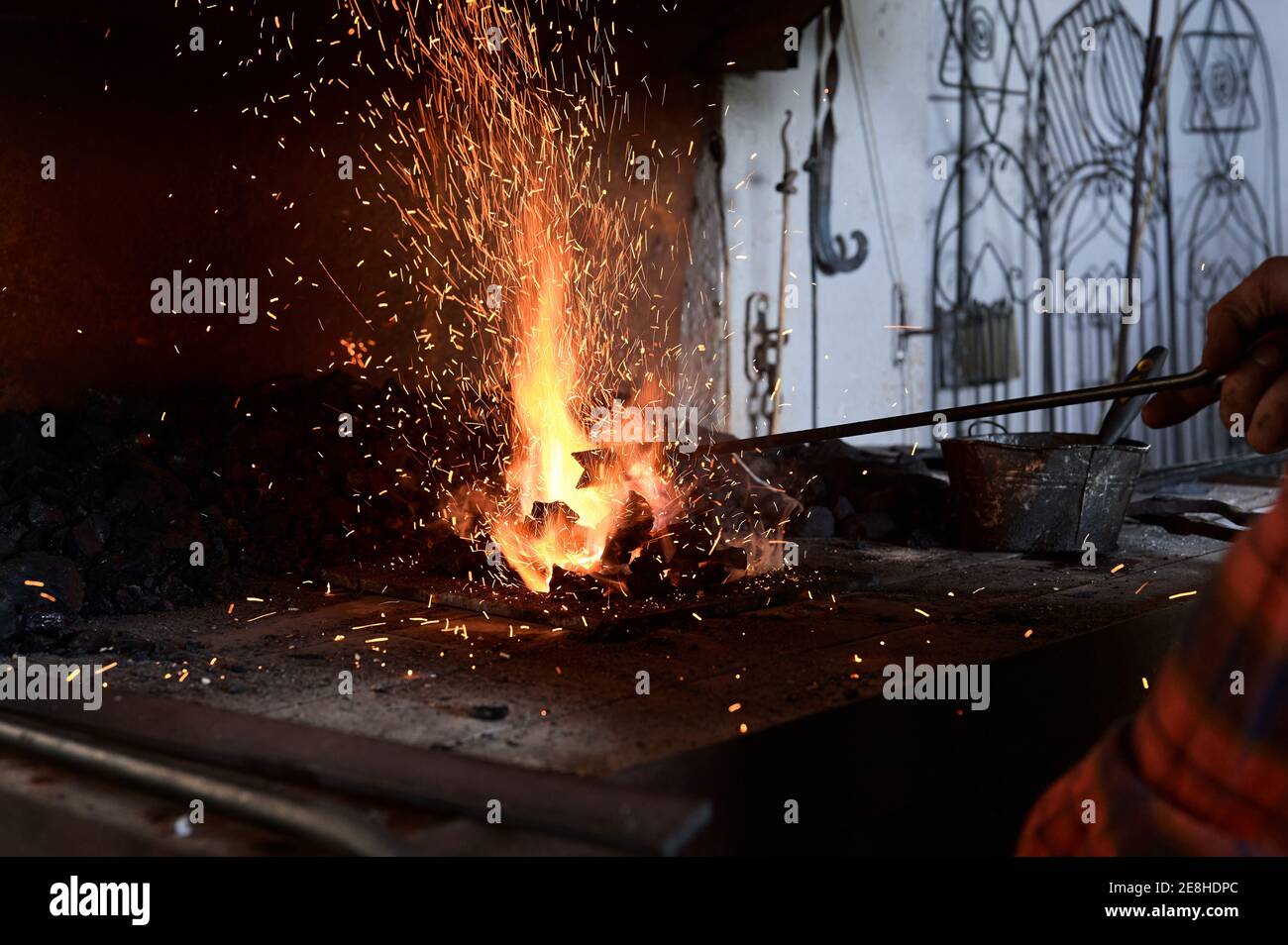 Iron burn on shirt hi-res stock photography and images - Alamy