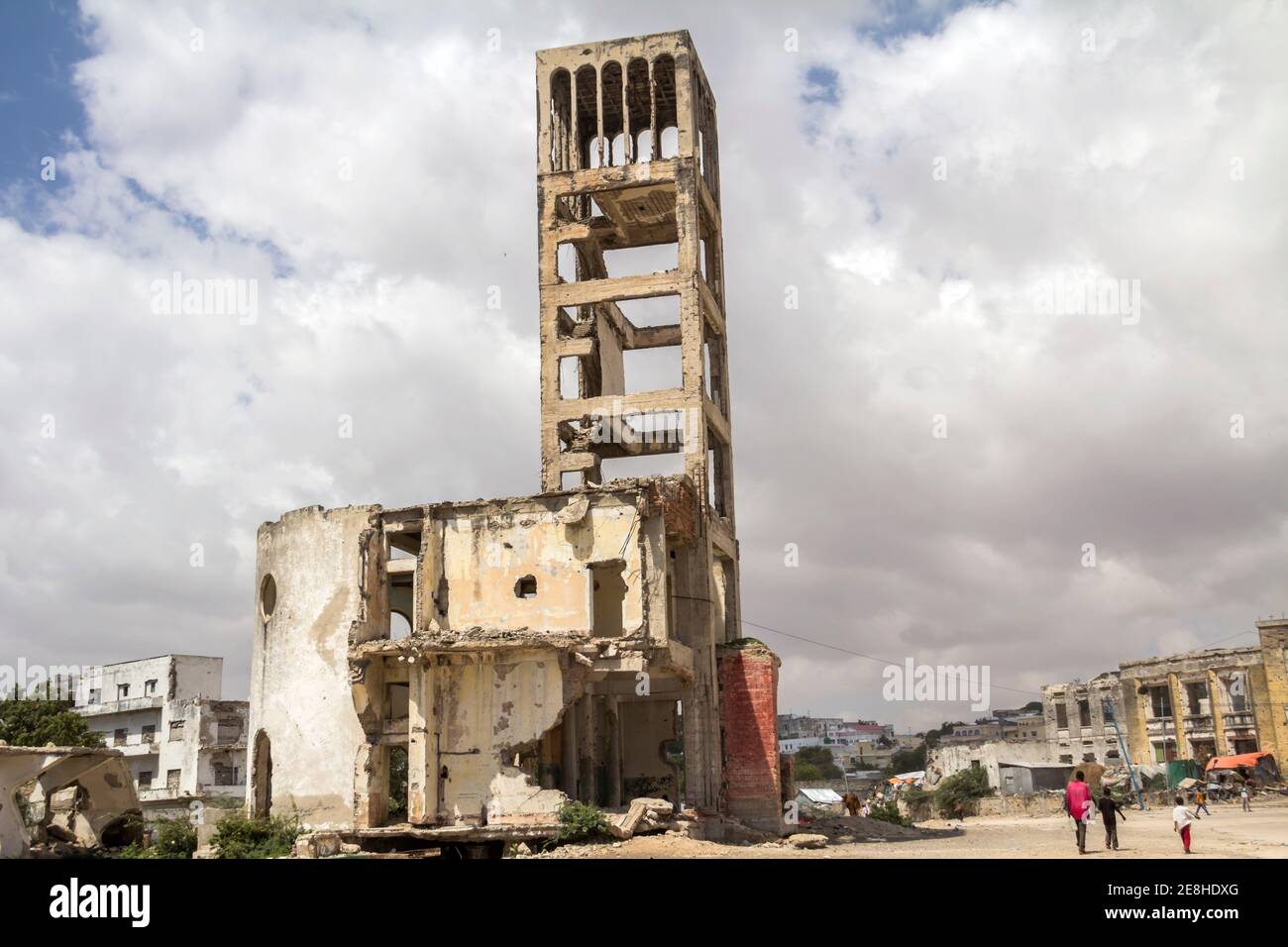 MOGADISHU, SOMALIA : View of Mogadishu, Mogadishu is the capital city ...