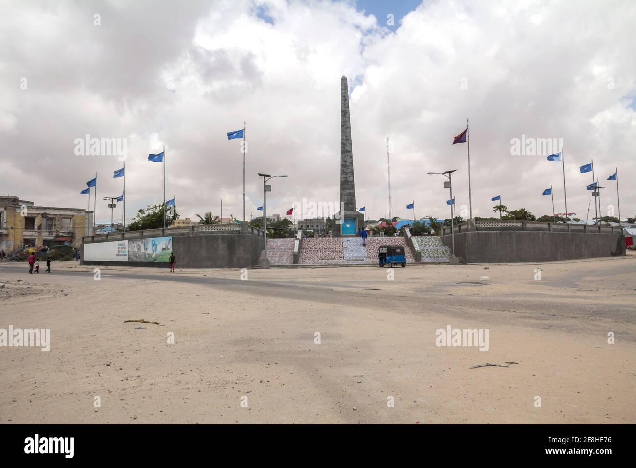 MOGADISHU, SOMALIA : View of Mogadishu, Mogadishu is the capital city ...