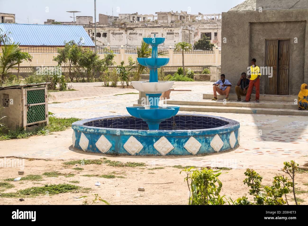 MOGADISHU, SOMALIA : View of Mogadishu, Mogadishu is the capital city ...