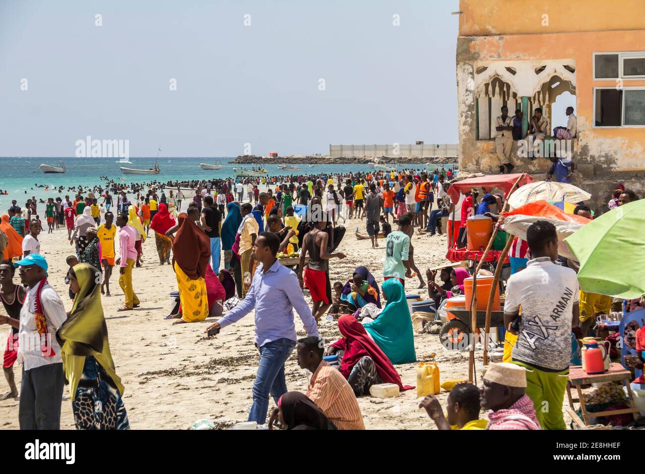 MOGADISHU, SOMALIA : View of Mogadishu, Mogadishu is the capital city ...