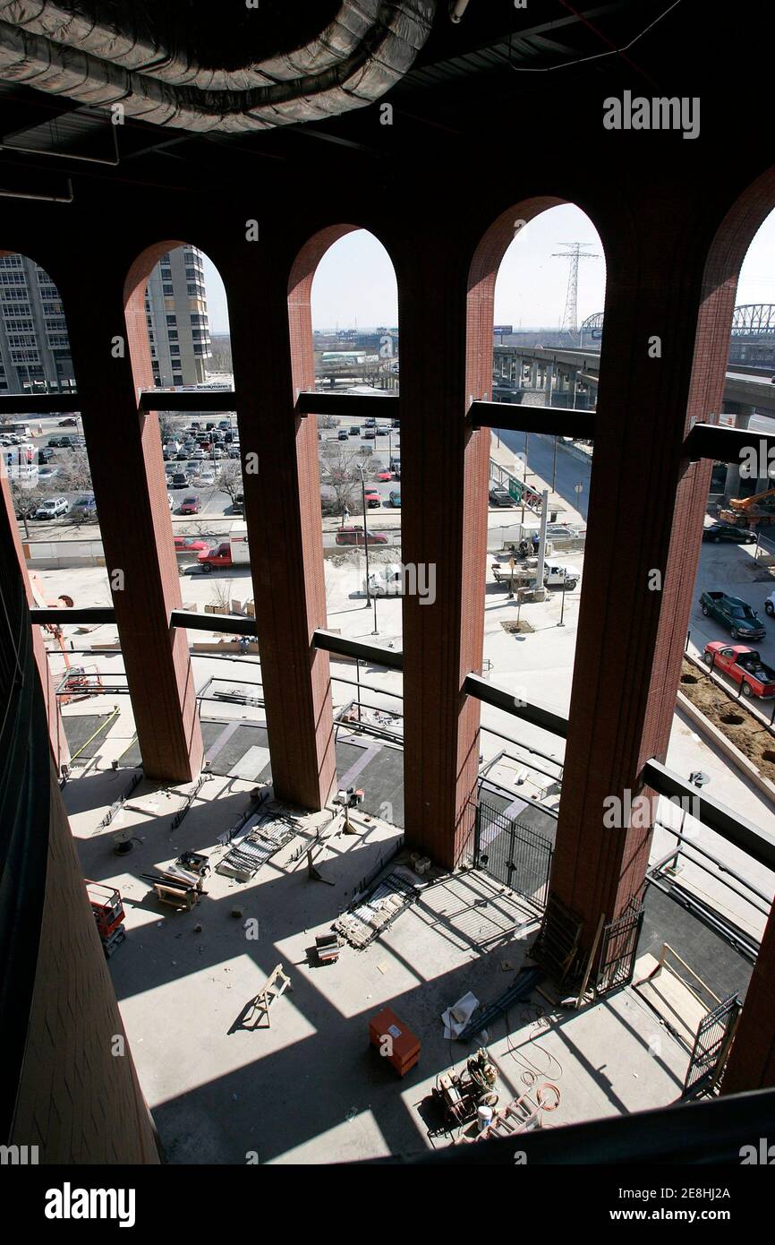 Baseball stadium under construction hi-res stock photography and images ...