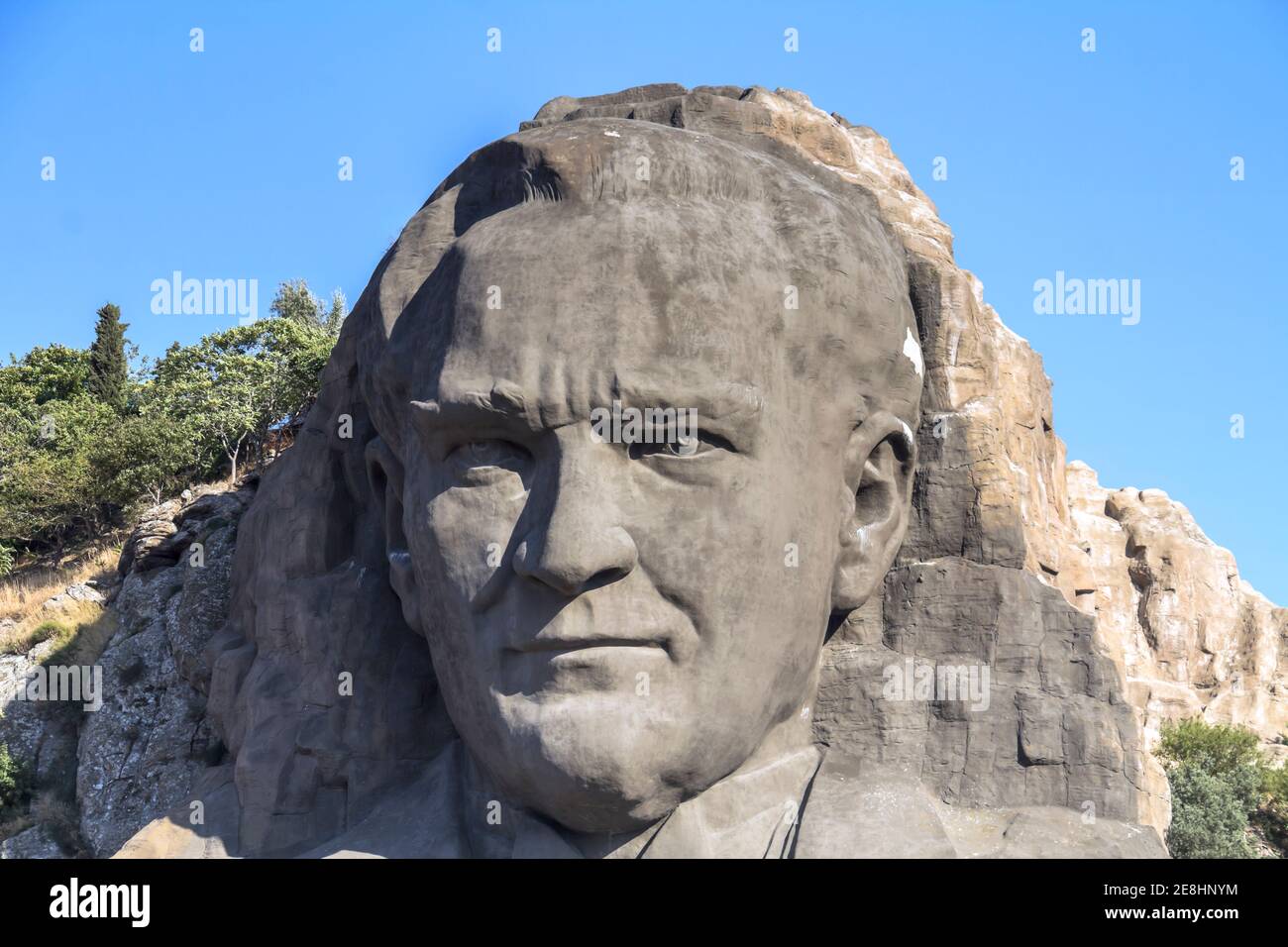 Statue of Ataturk, the founder of modern Turkey, Buca Stock Photo - Alamy