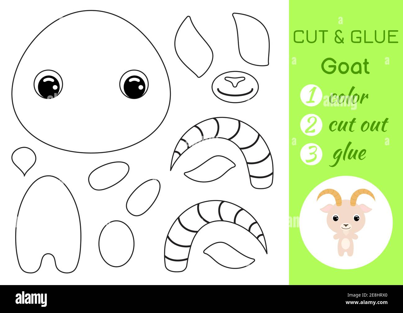 Worksheets About Goats