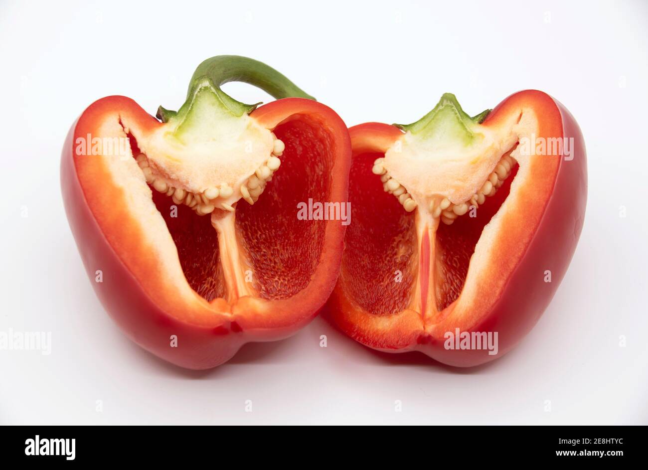 Half a red pepper hi-res stock photography and images - Alamy