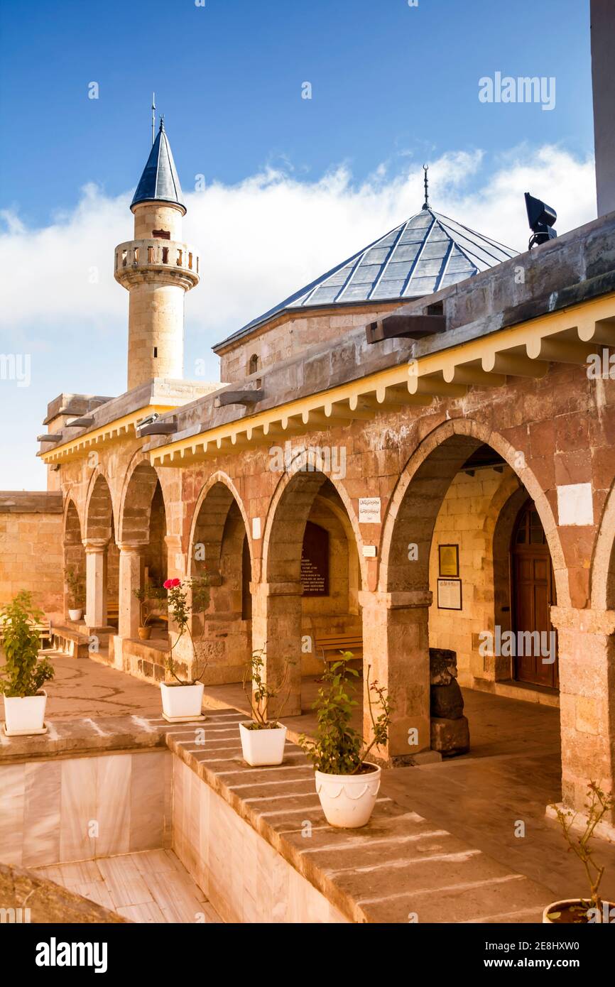 famous mosque and worship area, Hadji Bektas Veli , in Nevsehir, Turkey ...