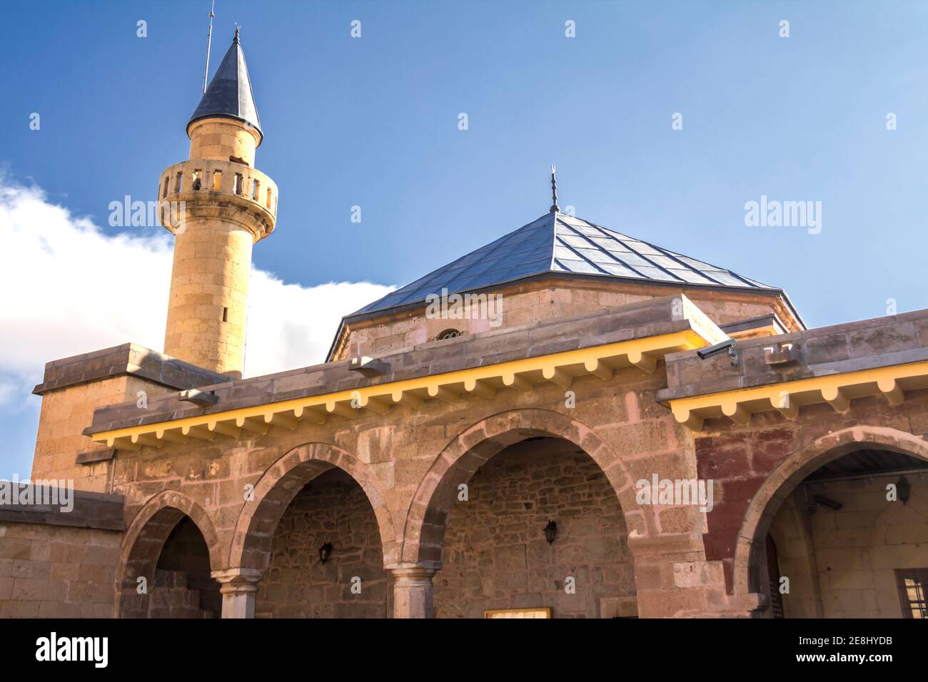 famous mosque and worship area, Hadji Bektas Veli , in Nevsehir, Turkey ...