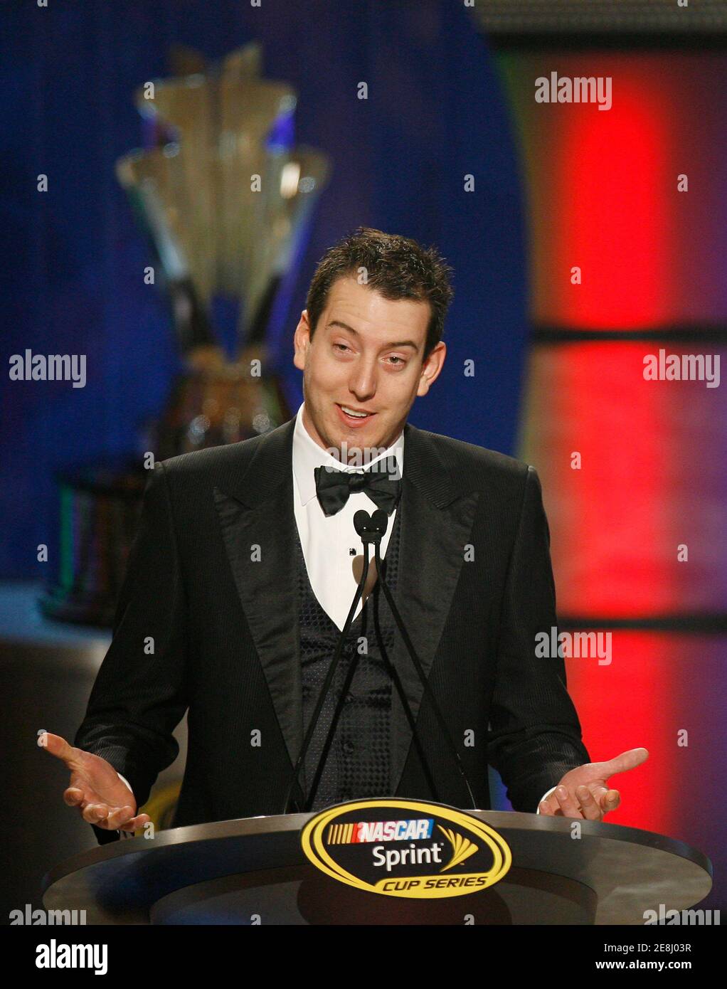 Kyle busch trophy hi-res stock photography and images - Alamy