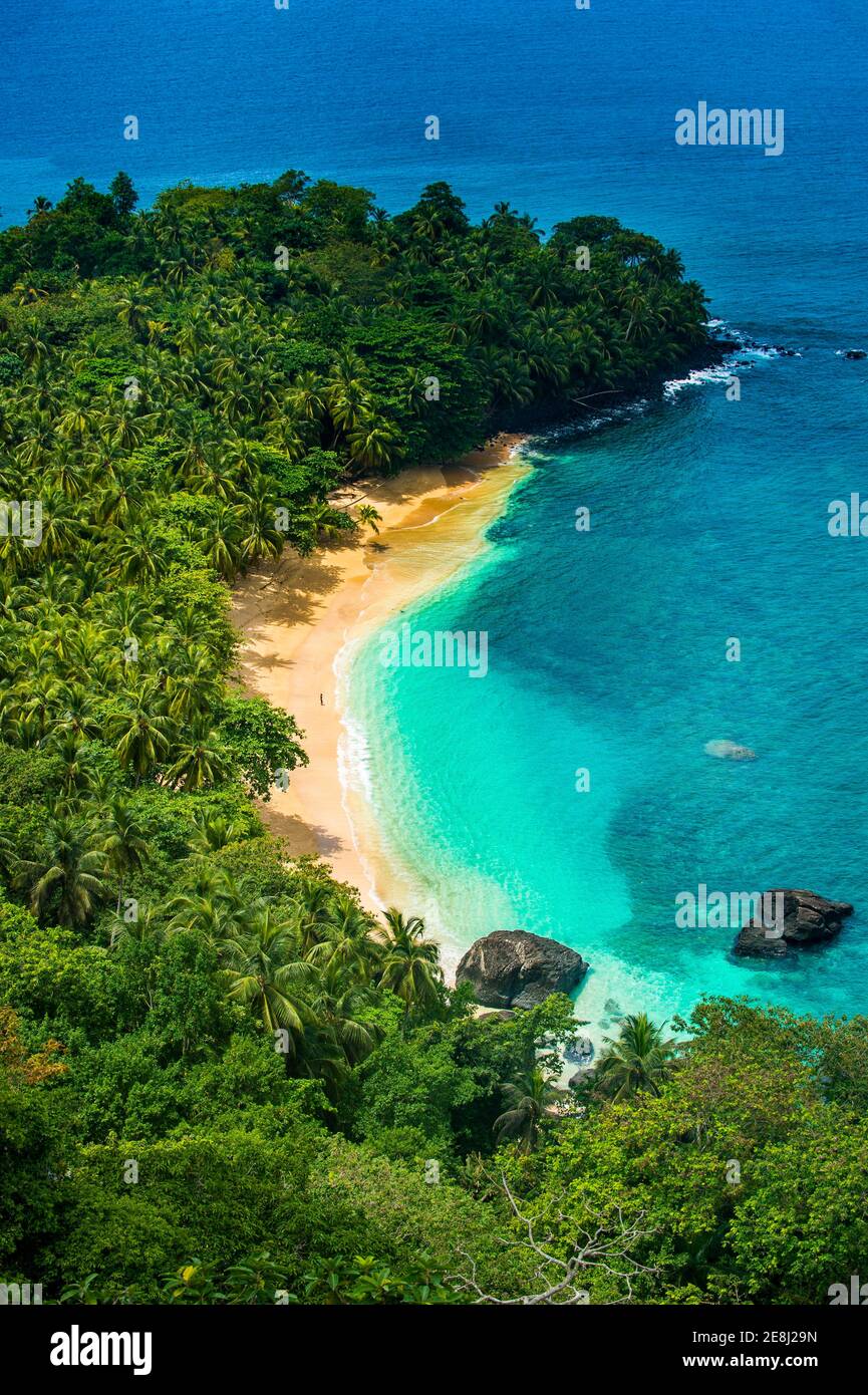 Banana beach principe hi-res stock photography and images - Alamy