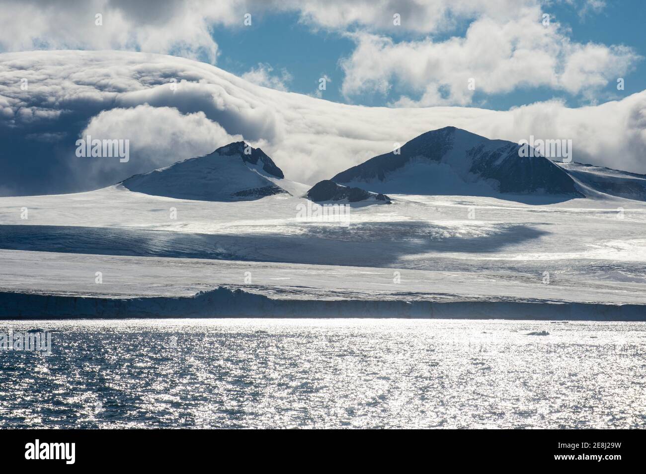 Huge glaciers on Tabarin Peninsula, Antarctica Stock Photo - Alamy