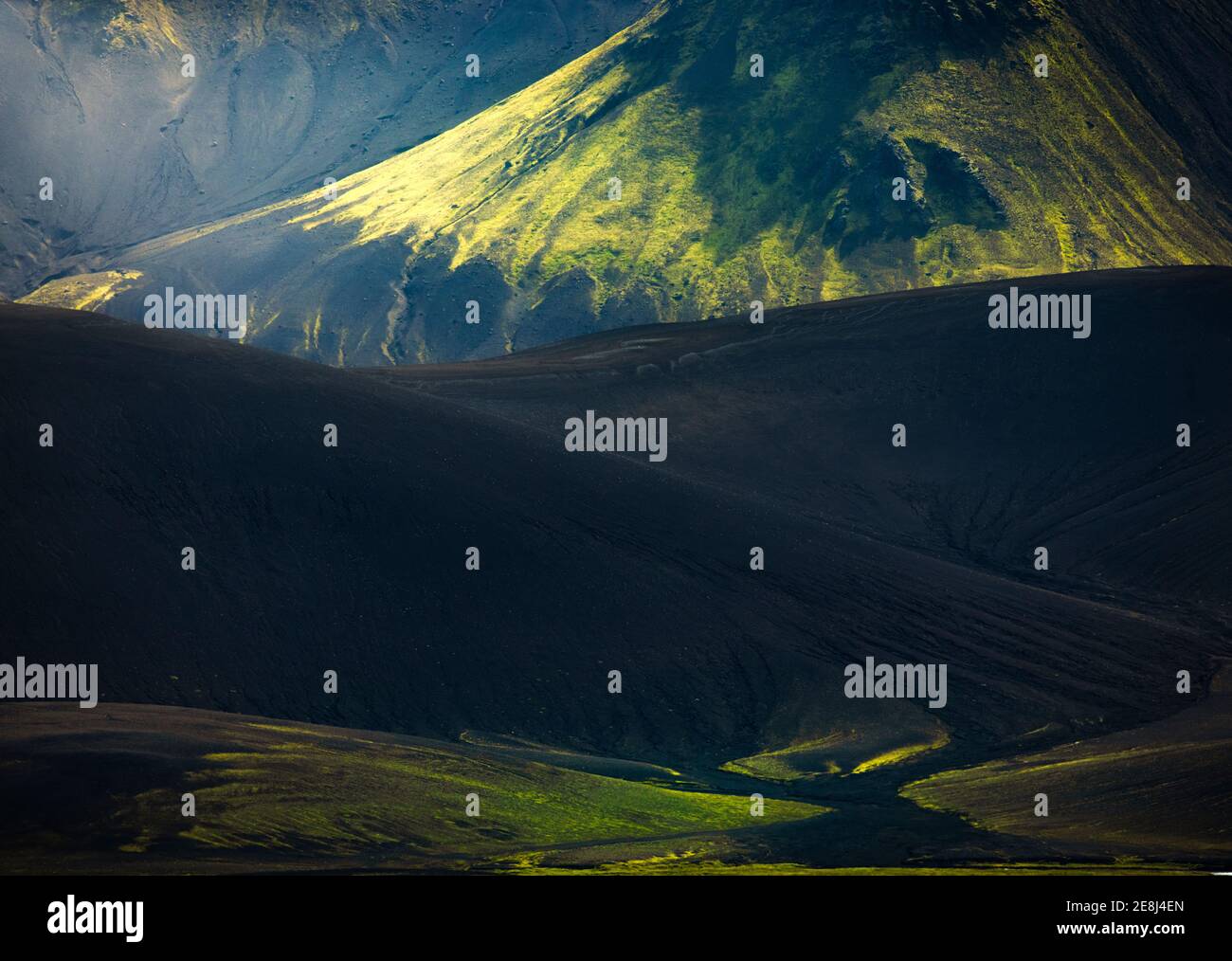 Rough hilly terrain hi-res stock photography and images - Alamy