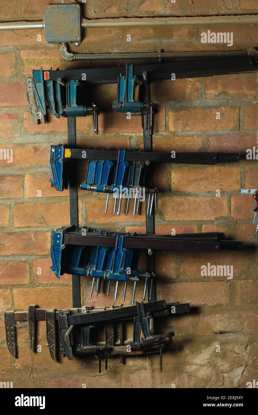 Woodwork racks hi-res stock photography and images - Alamy