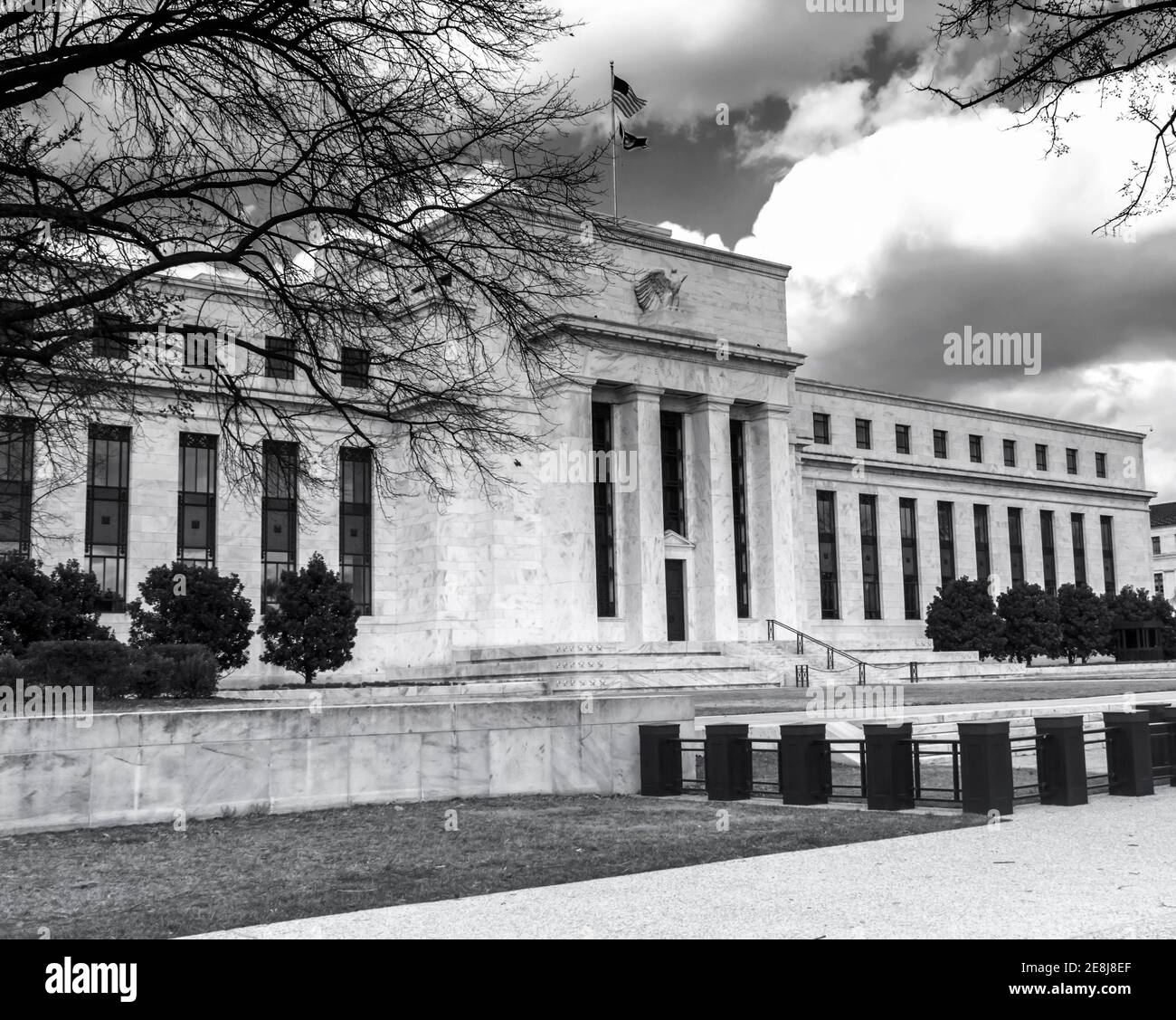 Federal Reserve Building in Washington DC, United States, FED Stock ...