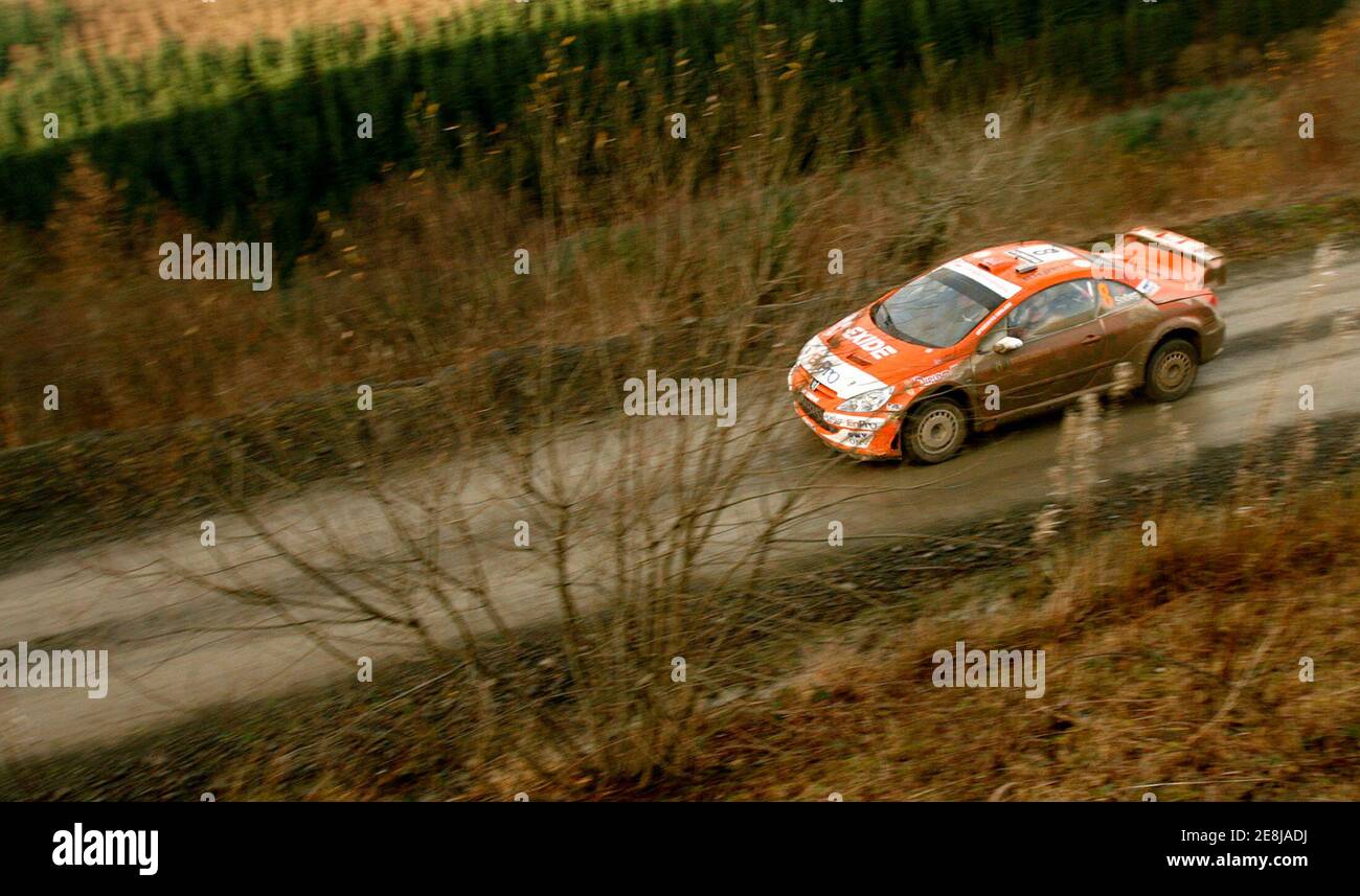 Peugeot 307 wrc hi-res stock photography and images - Alamy