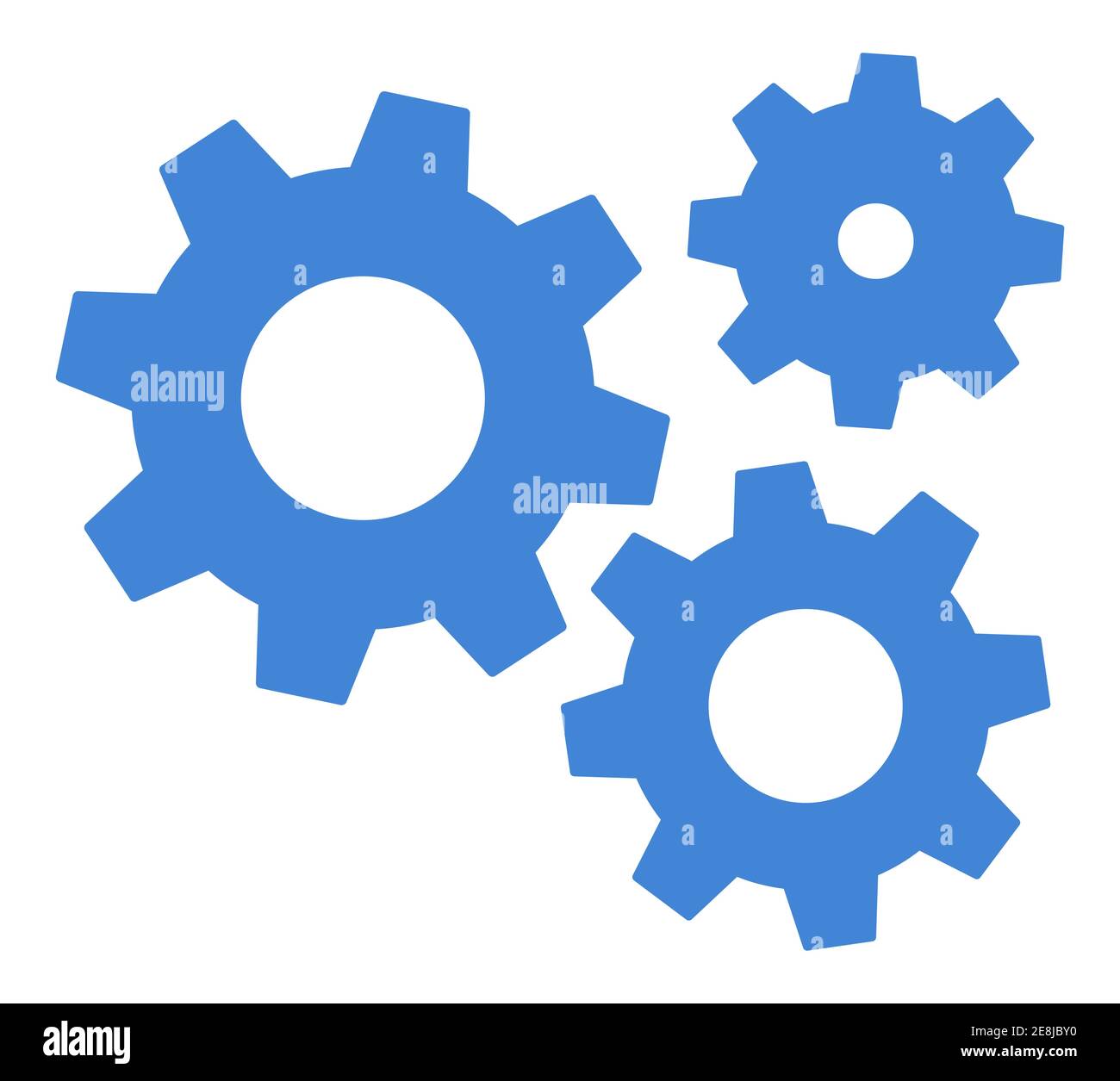 Gears icon settings , for mobile applications web sites etc. Vector ...