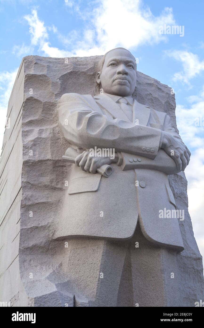 Martin Luther King Jr. Monument in Washington DC Stock Photo - Alamy