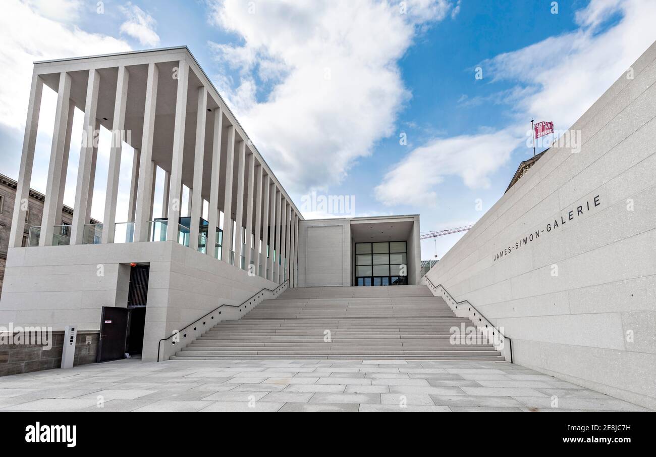 James Simon Gallery, David Chipperfield Architects, Museum Island ...