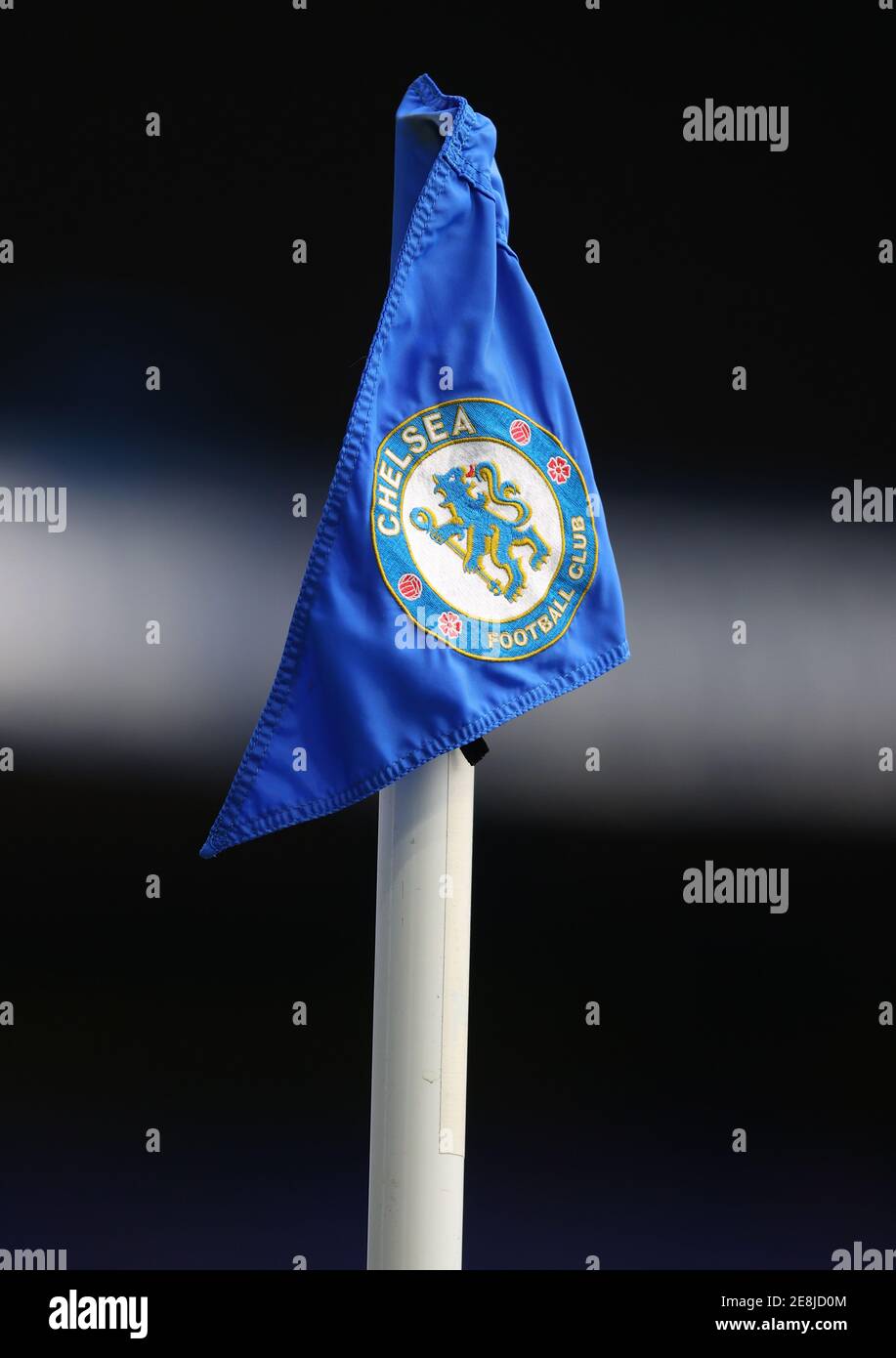 Close up chelsea corner flag hi-res stock photography and images - Alamy