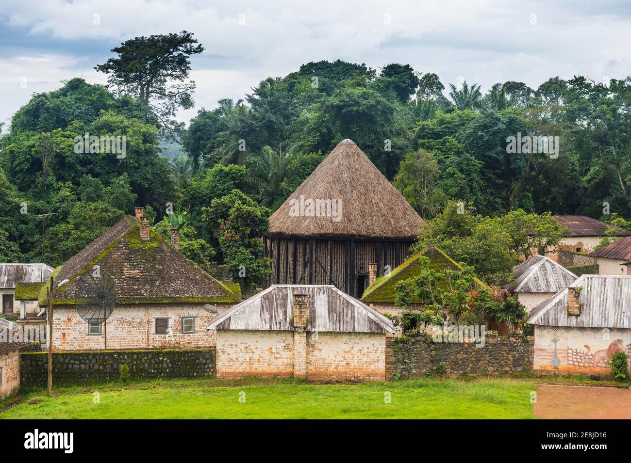 FonÂ´s palace, Bafut, Cameroon Stock Photo - Alamy