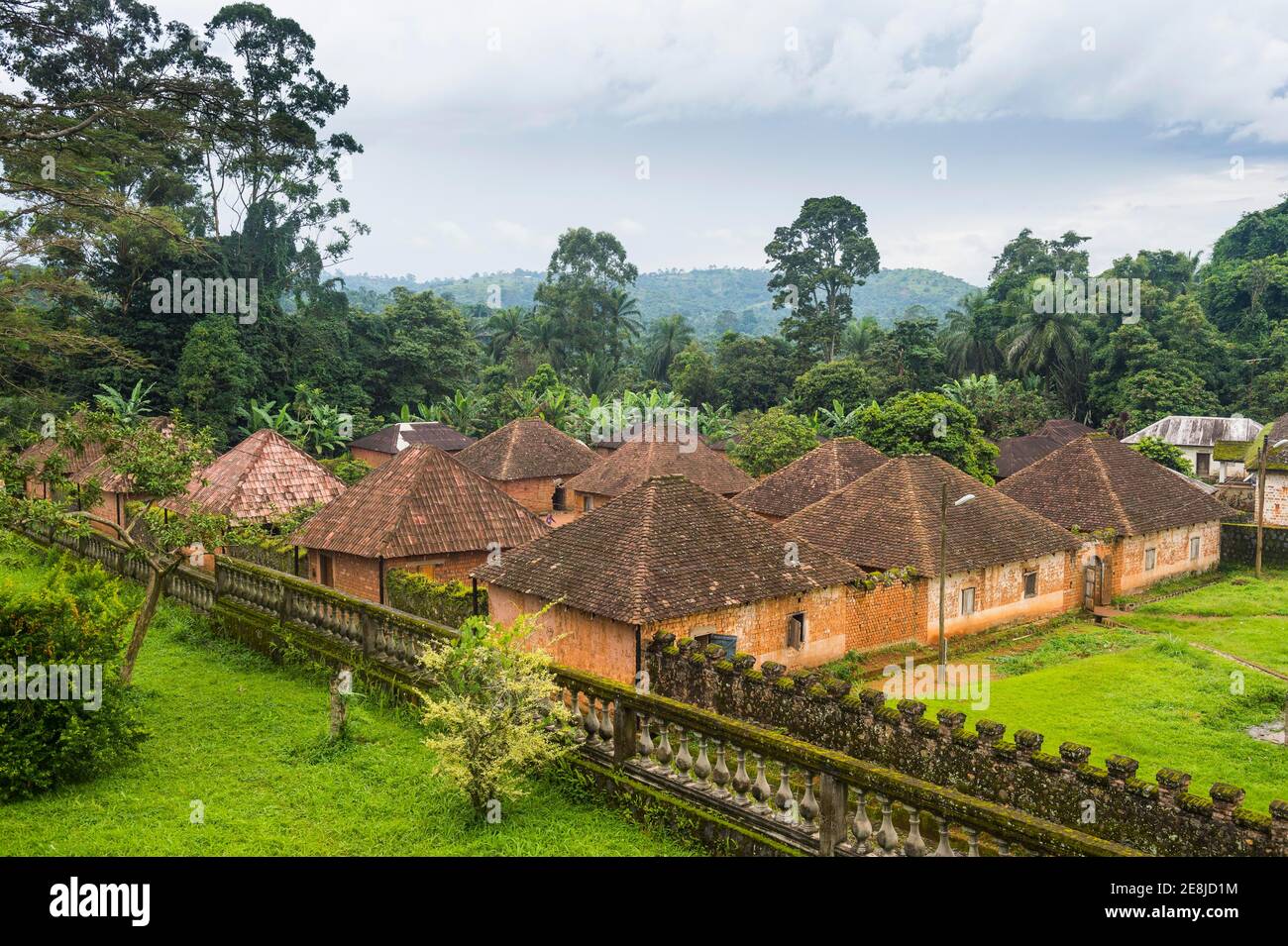 FonÂ´s palace, Bafut, Cameroon Stock Photo - Alamy