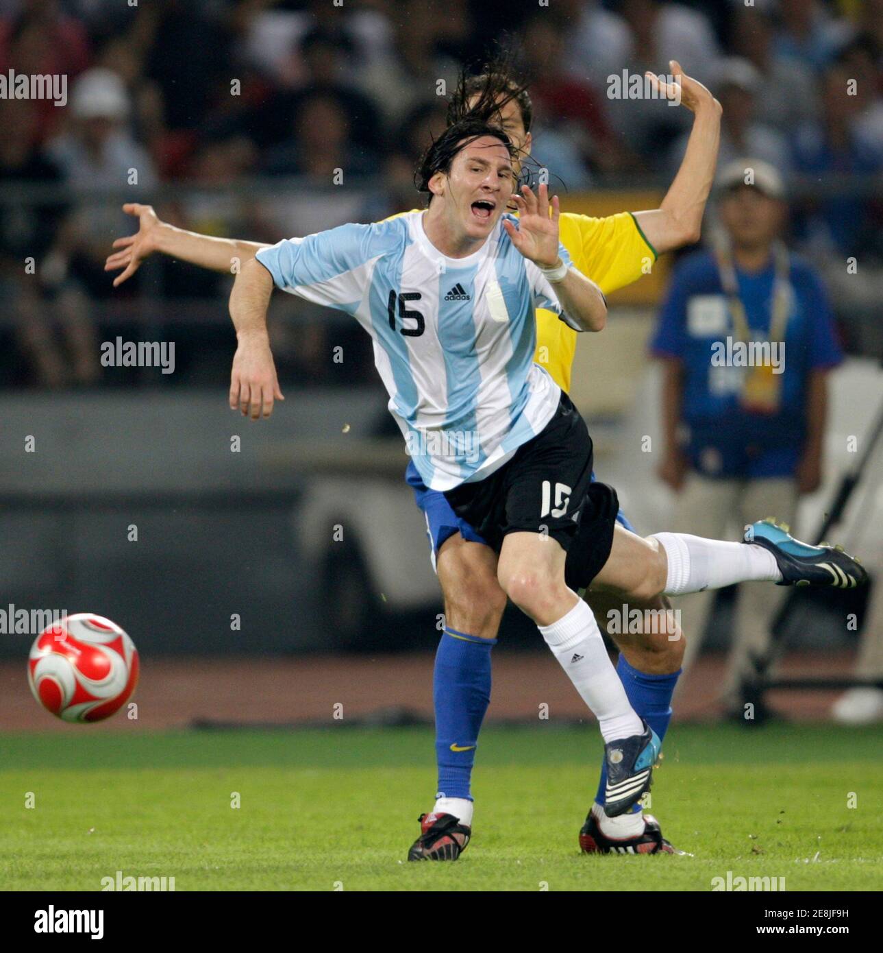 Lionel messi in the olympic games hi-res stock photography and images ...