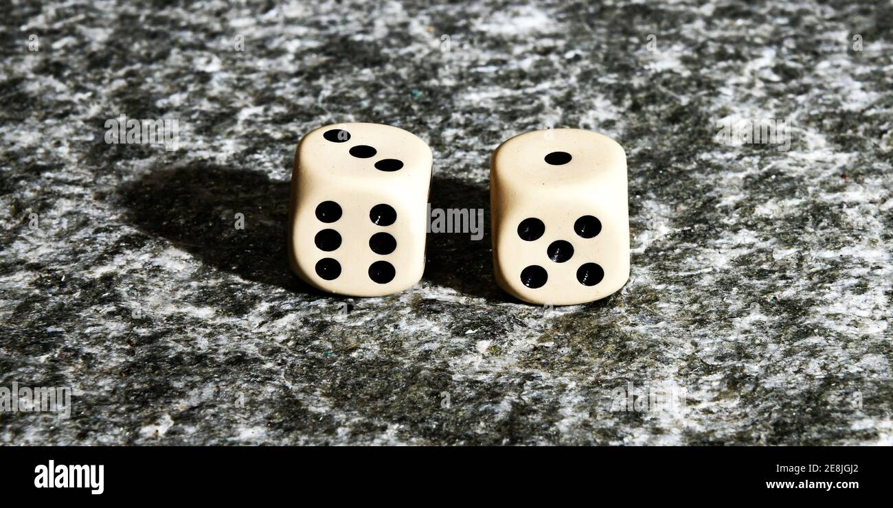 Dice number 5 hi-res stock photography and images - Alamy