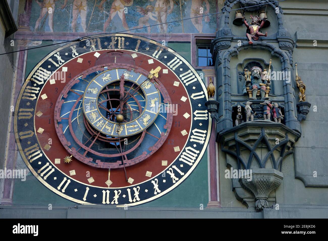 Clock tower swiss clock hi-res stock photography and images - Alamy