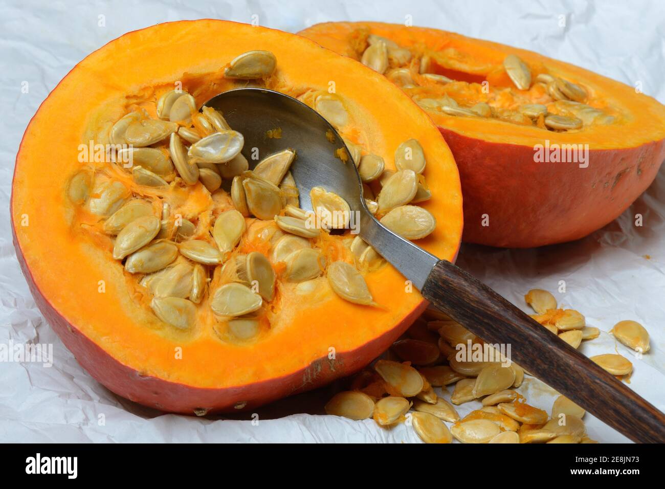 Half cut pumpkin variety hi-res stock photography and images - Alamy