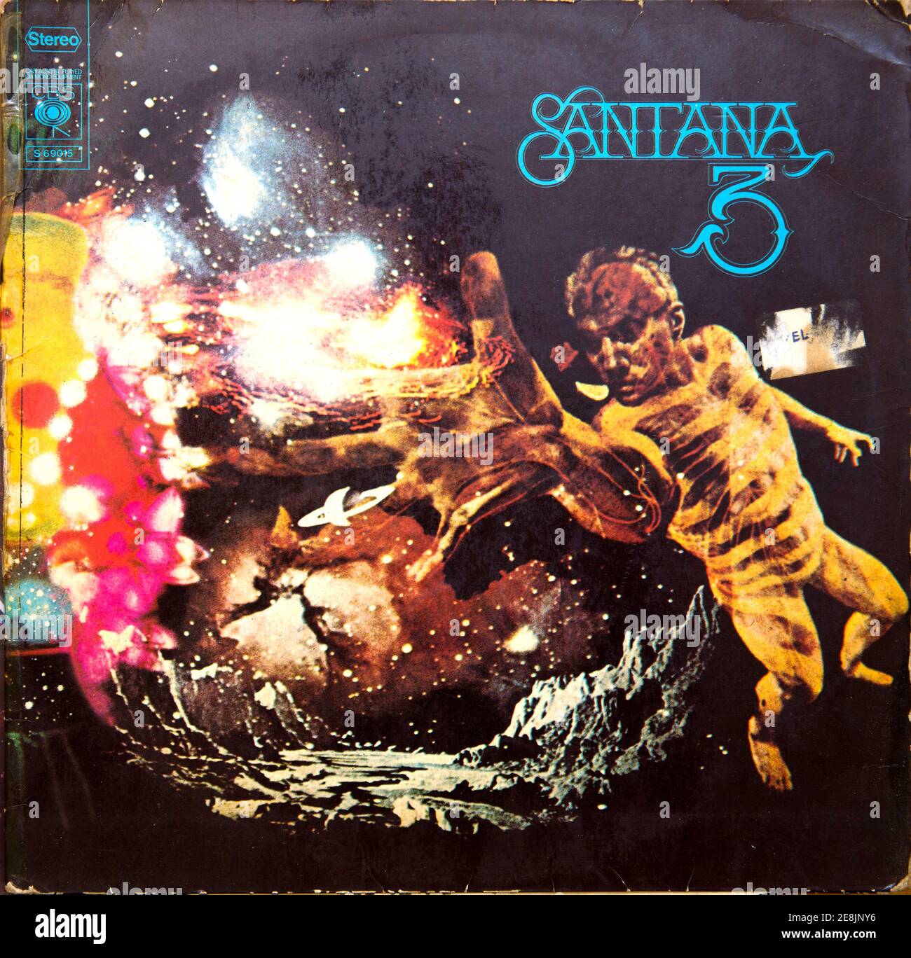 Cover of vinyl album Santana III. It was released at 1971 Stock Photo ...