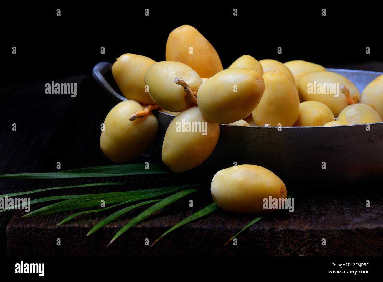 Fresh dates, Bahri date, Origin Namibia Stock Photo - Alamy