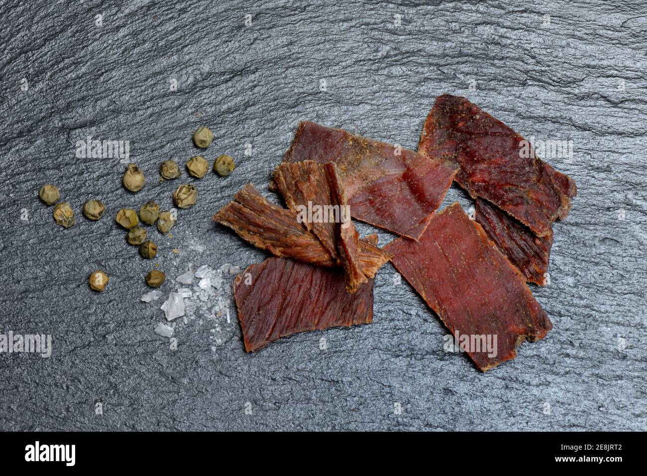 Dried salt meat hi-res stock photography and images - Alamy