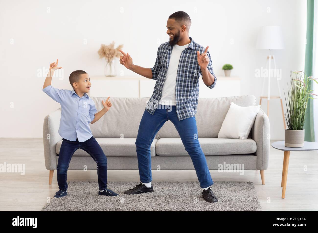 Dancing with son hi-res stock photography and images - Alamy