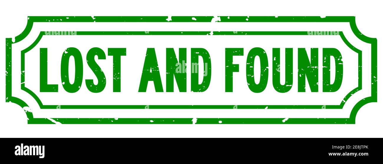 Lost article Stock Vector Images - Alamy