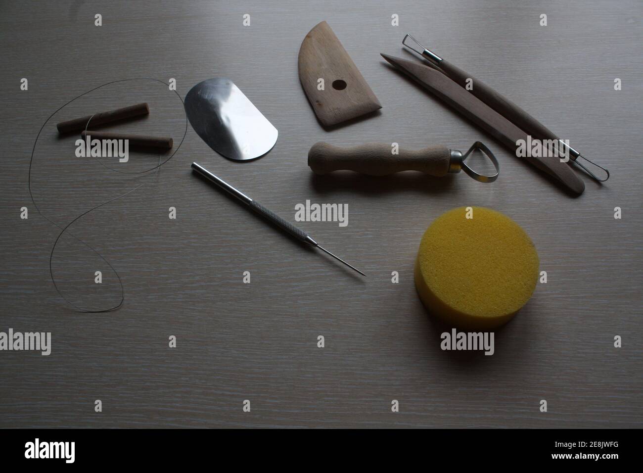 tools for making ceramics. ceramic making at home, home activities ...