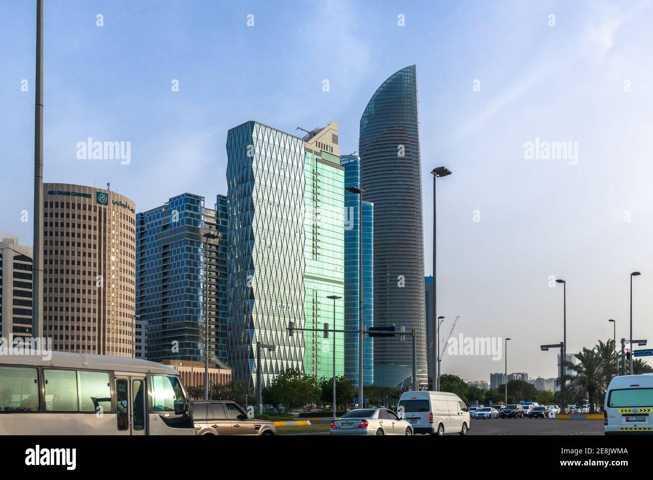 Zayed bin sultan street hi-res stock photography and images - Alamy
