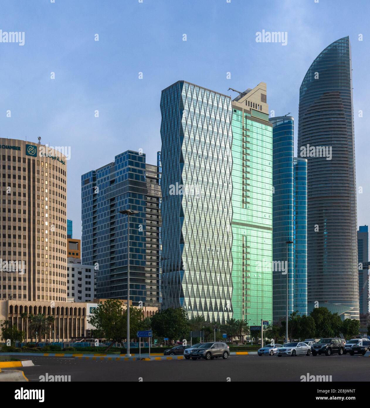 Zayed bin sultan street hi-res stock photography and images - Alamy