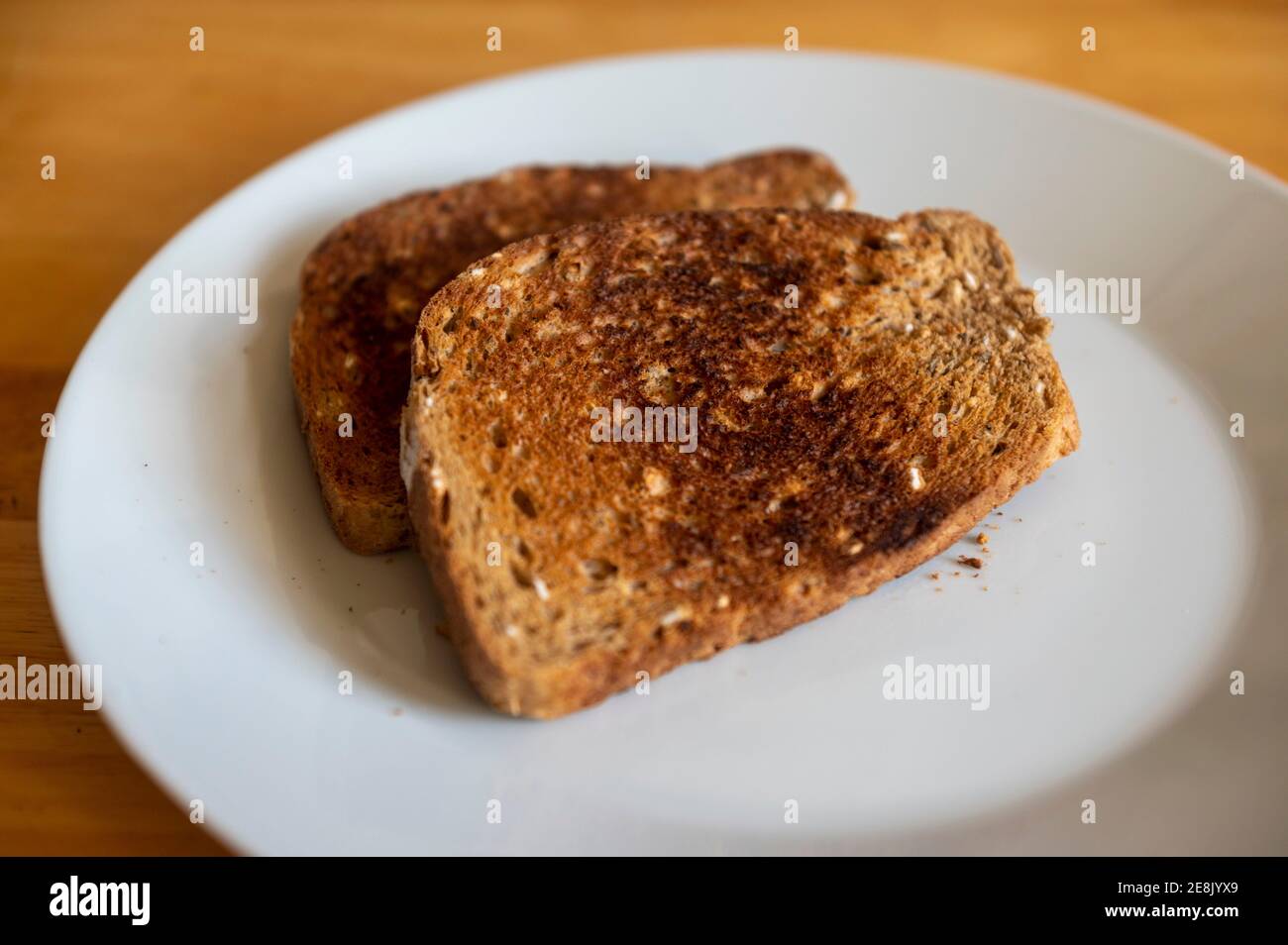 Dark burnt toast hi-res stock photography and images - Alamy
