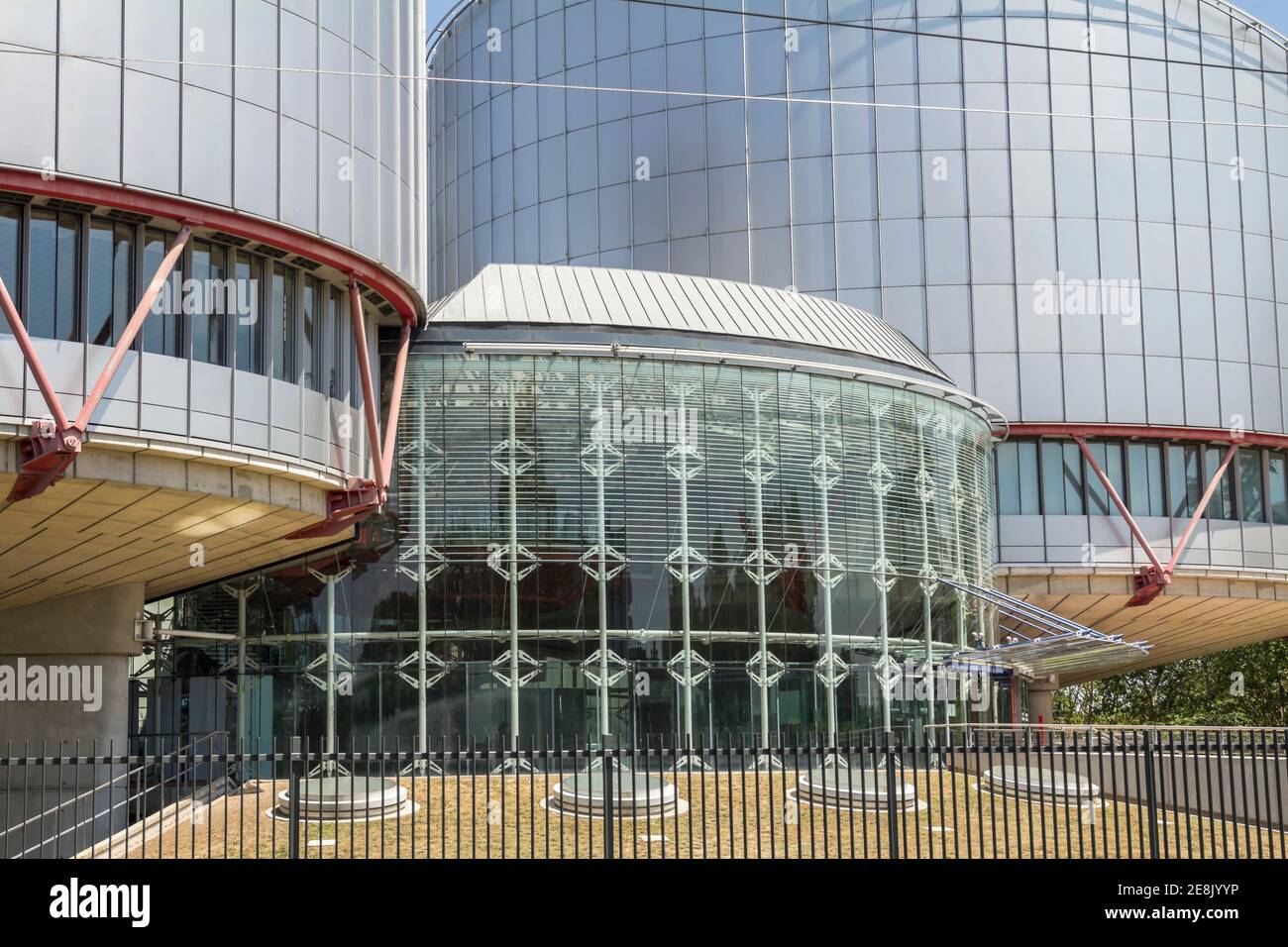 The European Court of Human Rights Building in Strasbourg, France - an ...