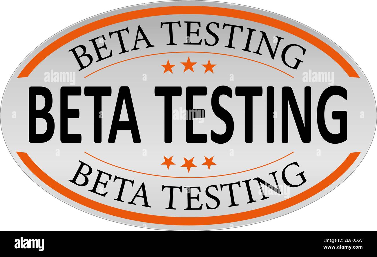 Beta tester Stock Vector Images - Alamy