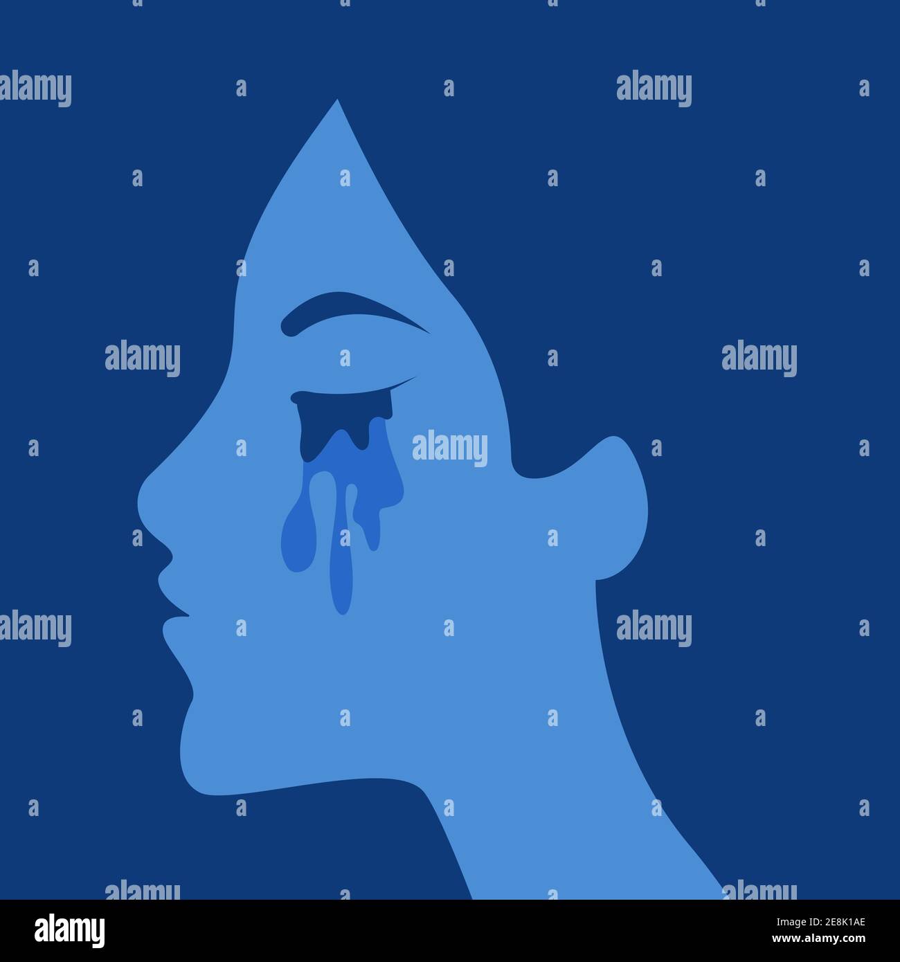 Flow separation Stock Vector Images - Alamy