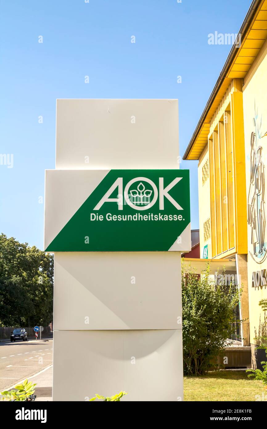 Aok logo hi-res stock photography and images - Alamy