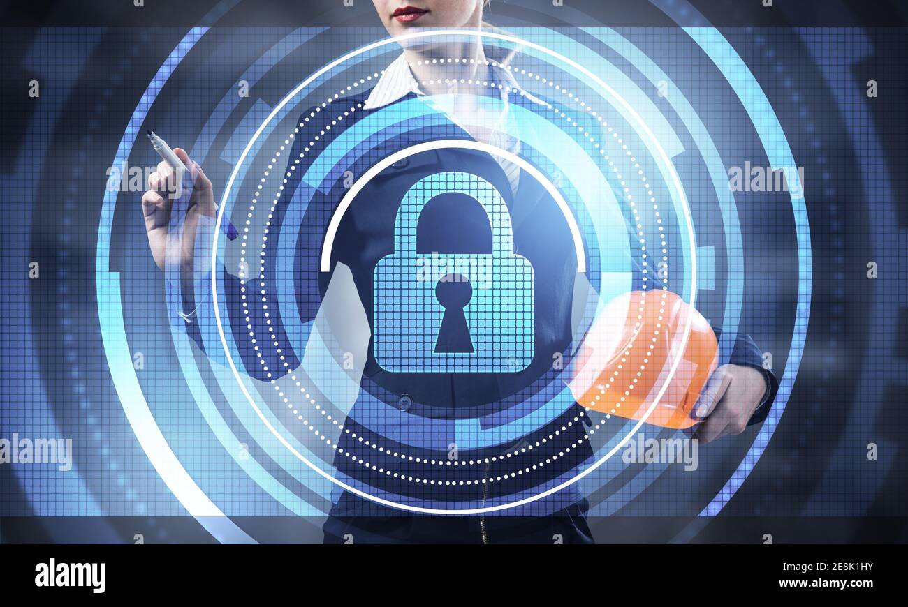 Computer security and information technology Stock Photo - Alamy