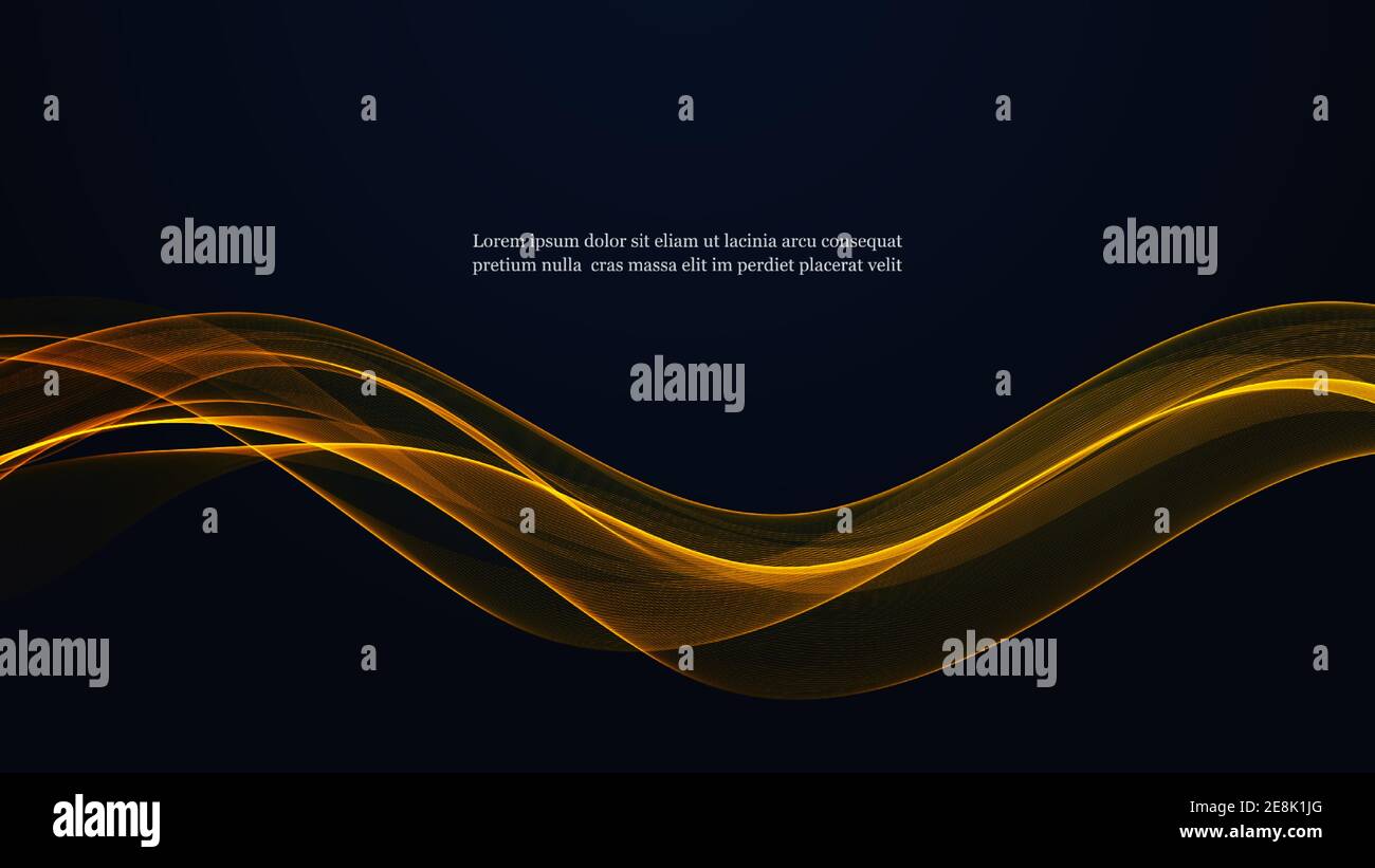 Abstract waves background Design template.Curved lines. Vector abstract background wave design ...