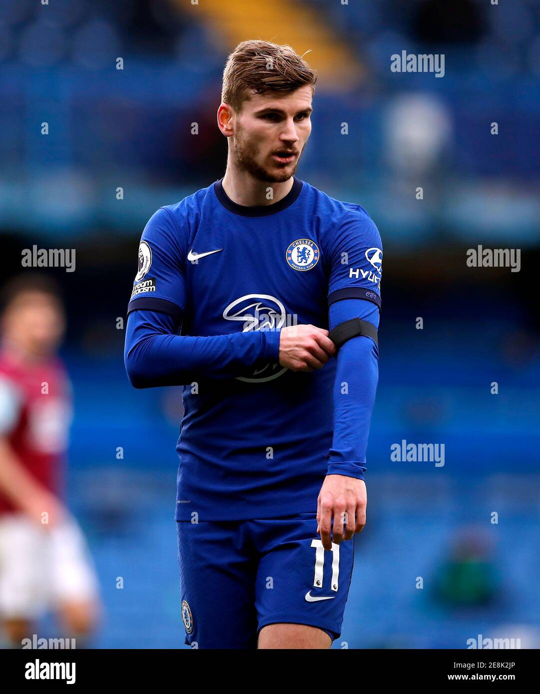 Chelsea’s Timo Werner during the Premier League match at Stamford ...